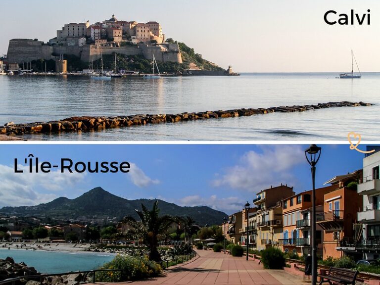 Calvi ou L'Île-Rousse: où aller? (conseils + photos)