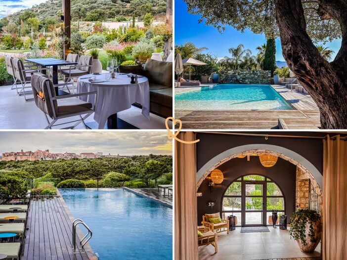 17 plus beaux hôtels de Corse (charme, vue...)