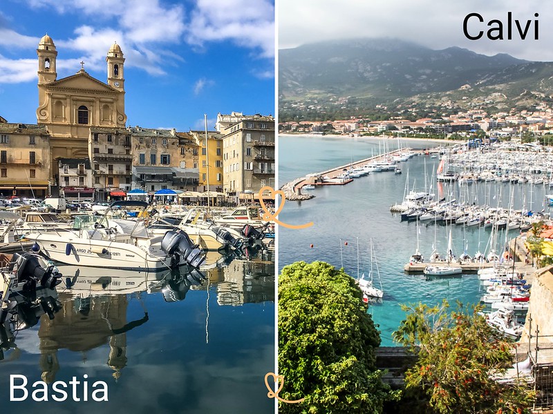 Calvi o Bastia: ¿adónde ir? (consejos + fotos)
